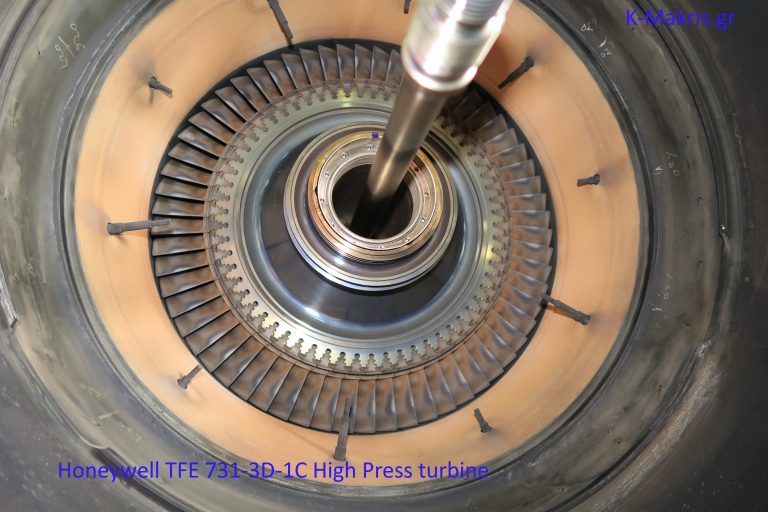 190902 TFE731-3D-1C HP TURBINE | Konstantinos Makris Aviation oriented ...
